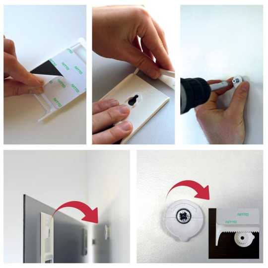 FISSART Système de Suspension Invisible Ajustable - SDAG Adhésifs