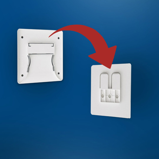 PIX FIX Système de fixation Murale Invisible - SDAG adhésifs